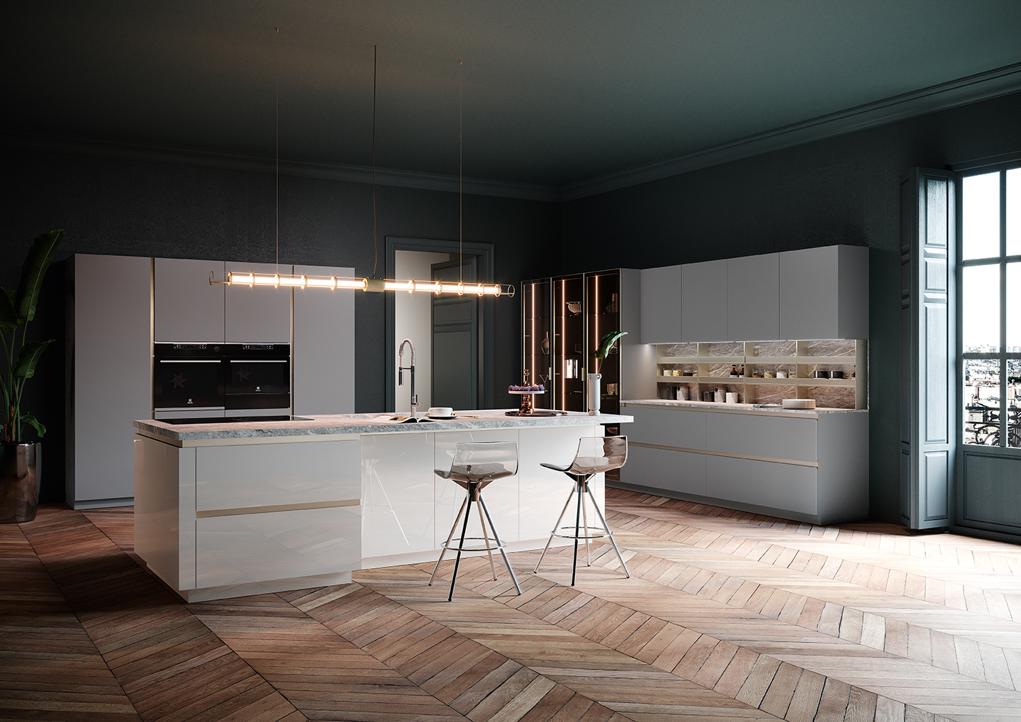 Stile e colori della cucina laccata | Febal Casa
