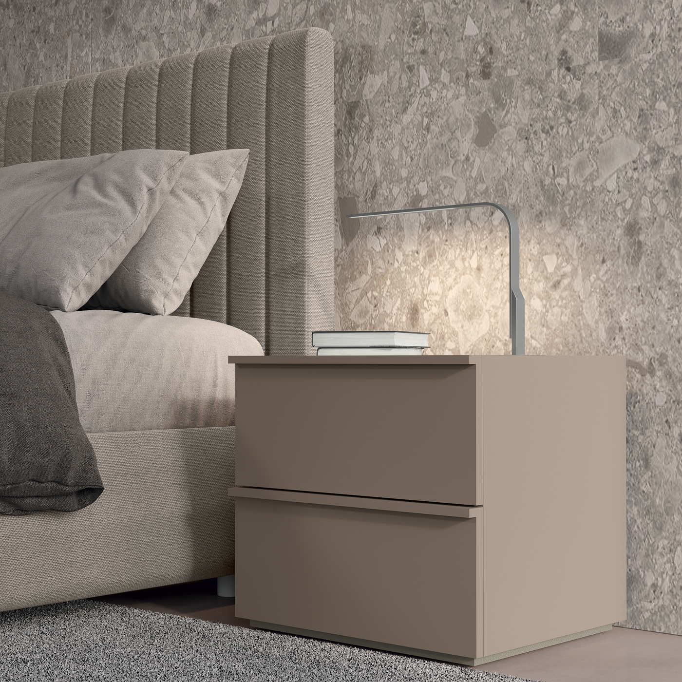 Un comodino di design è ciò che manca nella tua camera | Febal Casa