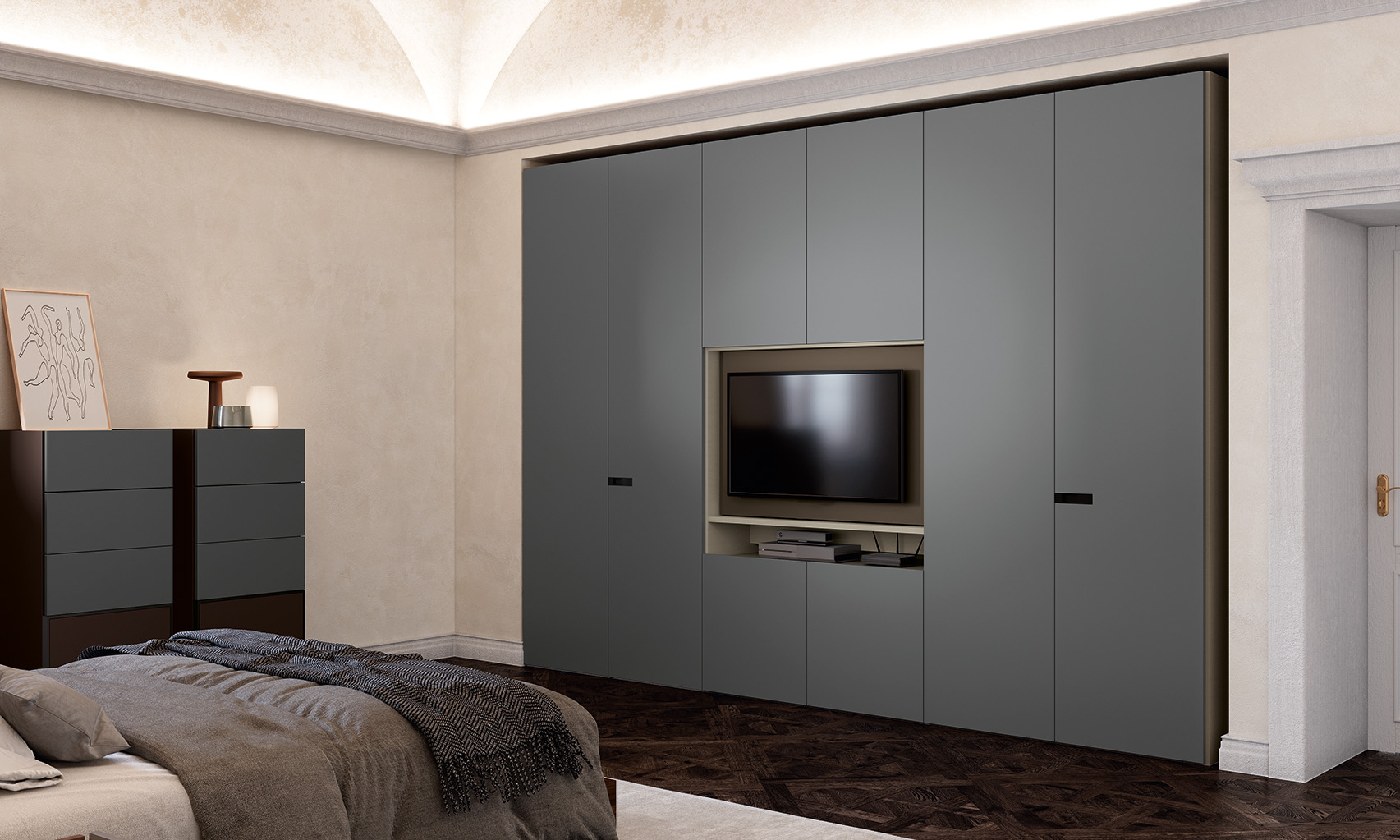 Soluzioni alternative per la tv in camera da letto | Febal Casa